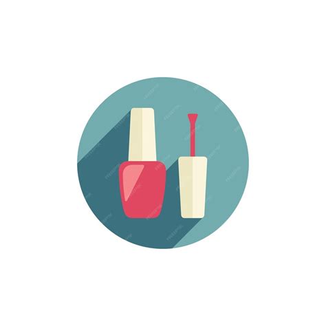 Ícone De Vetor De Estilo Simples De Esmalte Compõe A Ilustração