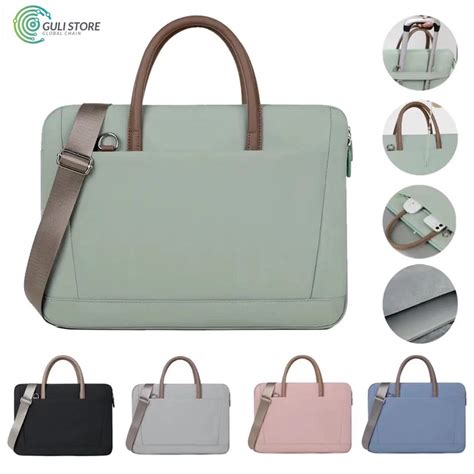 Bolsa Para Laptop À Prova Dágua Protetora De Choque 133 141 156 Polegadas Shopee Brasil