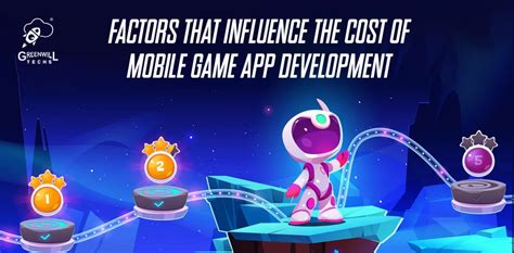Factors Influence The Cost Of Mobile Game App Development Infographic