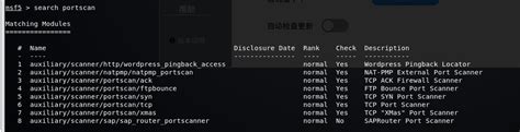 Metasploit之主机扫描 Coderge 博客园 Metasploit之主机扫描 Coderge 博客园
