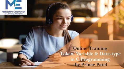 Token Variable And Data Type In C Programming C Language Mark E