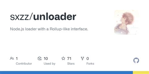 Github Sxzzunloader Nodejs Loader With A Rollup Like Interface