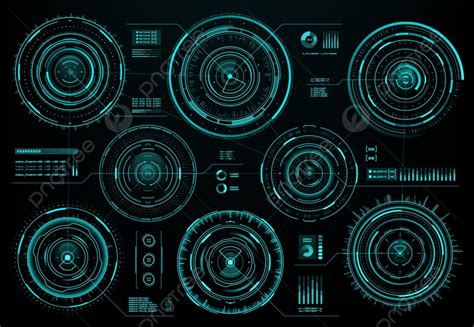 Hud Futuristic Interface Vector Hd Png Images Hud Futuristic Circular