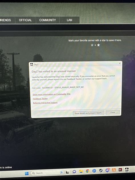 dayz error r dayz