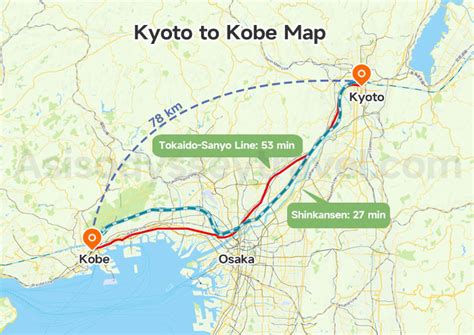 Kobe Map City Map With Attractions Loop Bus And More
