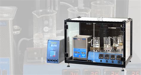 Silar Coating System With Magnetic Stirrer And Ultrasonic Bath Stand