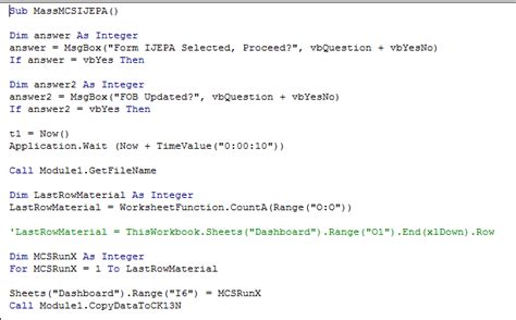 How To Use Activity Execute Macro And Then The Macro Shows Message Box