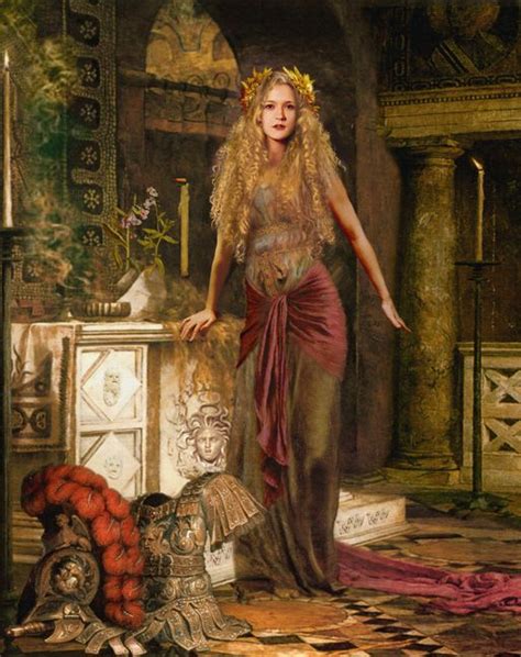 The Oracle The Johnson Galleries Reprint 038 Pre Raphaelite Art