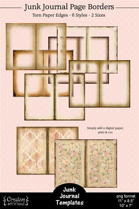 Junk Journal Templates At A Glance