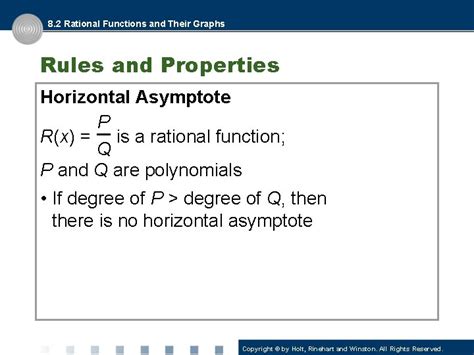 8 2 Rational Functions And Their Graphs Objectives