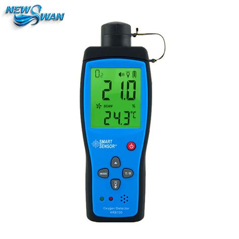 Smart Sensor Handheld O2 Oxygen Detectors Tester Oxygen Gas Analyzer O2