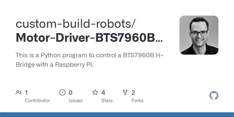 Github Custom Build Robotsmotor Driver Bts7960b H Bridge This Is A