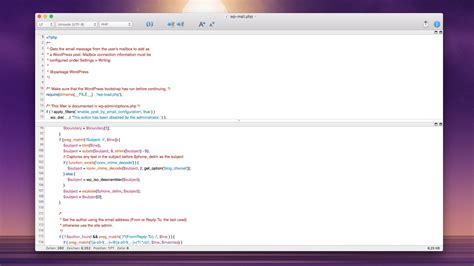 Coteditor Für Den Mac Anpassbarer Open Source Editor Für Code Und Text