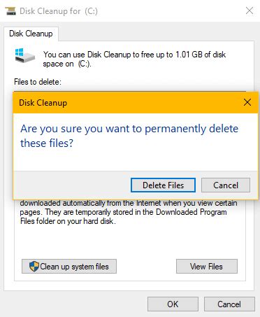 Full Tips On Fixing Disk Cleanup Not Deleting Files Error In