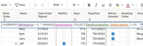 rank eq how can i avoid duplicate ranks — smartsheet community
