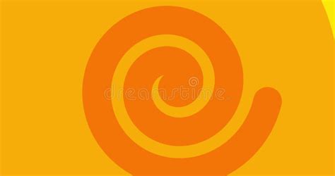 abstract spiral transition opener or ending loop circle geometric spiral transition on white