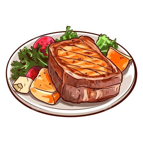 스테이크 맛있는 패턴 소소매치기 무늬 패턴 Png 일러스트 및 이미지 에 대한 무료 다운로드 Pngtree