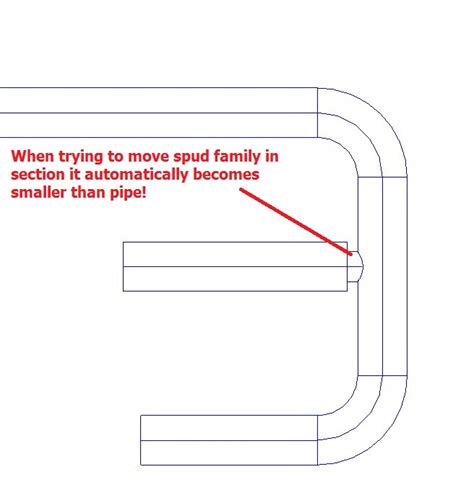 solved pipe spud problem autodesk community