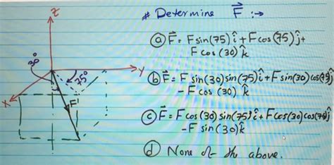 Solved eter mine f Fsin t Fes ふ Cos ap Fcos Fl Chegg