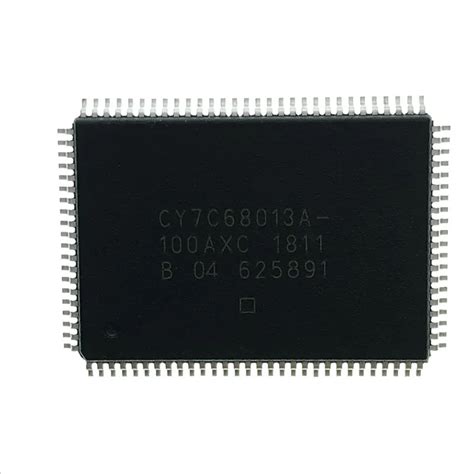 1PCS CY7C68013A 100AXC QFP 100 CY7C68013A QFP MCU 8 Bit FX2LP 8051 CISC ROMLess 3 3V New And