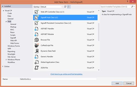Aspnet Signalr Hub Communication Model Examples Part 1 M Reza Faisal