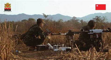 ရေစကြိုမြို့ရှိ ခလရ ၂၅၈ တပ်ရင်း ၊ ၂၅၆ တပ်ရင်းနှင့် ပန်းတိုင်းခြုံရွာ စစ်တပ်ဂိတ် တို့ကို ဒရုန်းဖ