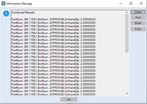 BPM Code Help Returning Only Record Kinetic ERP Epicor User Help Forum
