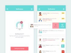 100 idées de Mobile UI Notifications charlotte lebon mobile design ios