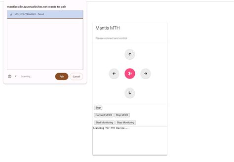 Modi Lidar Obstacle Avoidance Javascript Mantis Rover