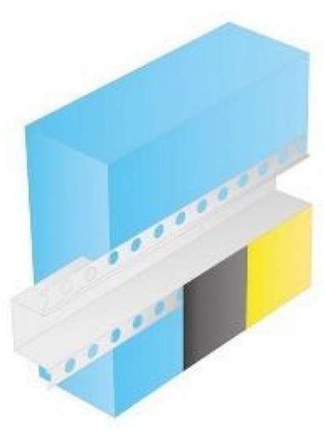 Профиль ПВХ рустовочный 10х10 3 м