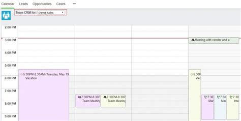 Changing Appointment Color For A User In Team CRM Calendar Sage CRM Tips Tricks And Components