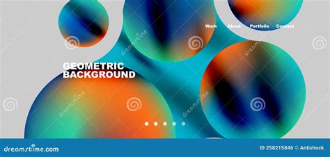 Vector Creative Geometric Abstract Background Stock Vector Illustration Of Color Layout