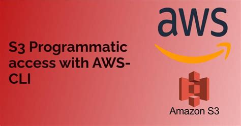arnav singh on linkedin s3 programmatic access with aws cli