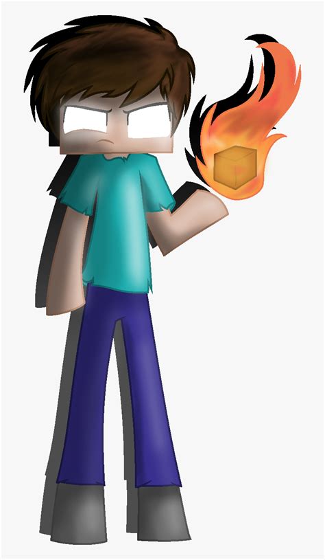 Image Result For Chibi Herobrine Chibi Minecraft Drawings Herobrine Drawing Hd Png Download