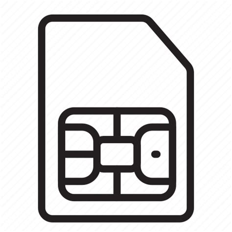 Phone Technology Device Electronic Gadget Sim Card Chip Icon Download On Iconfinder
