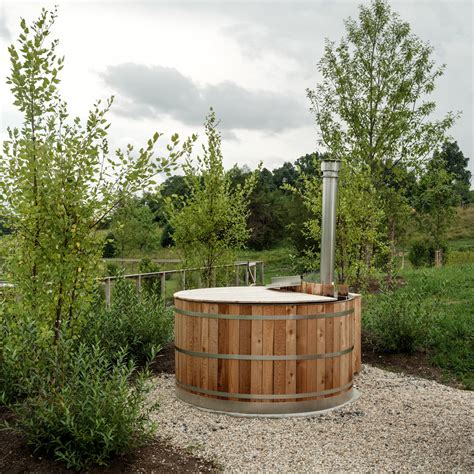 The Hybrid Wood Fired Electric Hot Tub Alumitub Wood Fired Hot Tubs