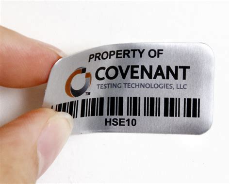 Barcoded Asset Tag Templates And Asset Tags