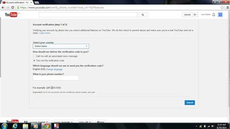 How To Verify Your Youtube Account YouTube