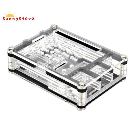 [sunnystore] เคสอะคริลิค 9 ชั้น 92x67x25 มม สําหรับ raspberry pi 5