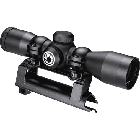 4x32mm Contour Sks 30 30 Rifle Scope With Base And Rings Ac10882 Barska