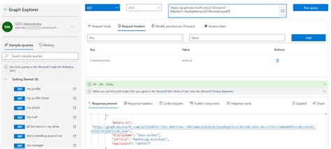 Python How To Retrieve Employee Id From Azure Ad Using Django Stack Overflow