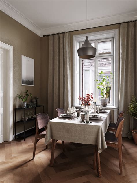 Table Next To Windows Thanh Chen CGarchitect Architectural Visualization Exposure