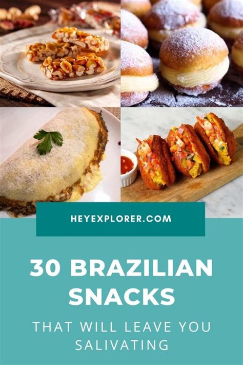 30 Brazilian Snacks That Will Leave You Salivating