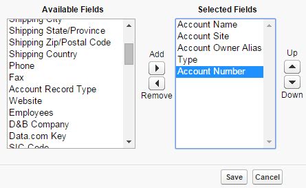 SFDC Salesforce Search Layout Lookup Dialogs