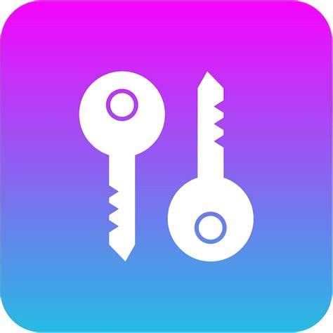 Premium Vector Key Icon