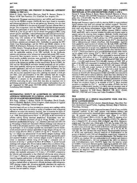 Pdf Rat Dorsal Root Ganglion Drg Neurons Express Proteinase Activated Receptors Pars 1 And