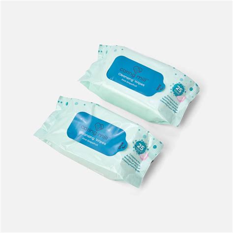 Fsa Eligible Caring Mill™ Acne Treatment Facial Cleansing Wipes 25 Ct 2 Pack Fsa Store