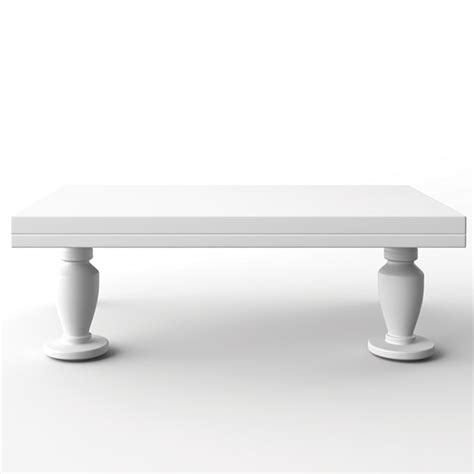 Premium Ai Image White Table