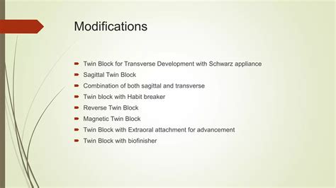 Twin Block Appliance Pptx