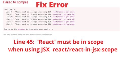 The Basics Of Jsx Understanding Reactreact In Jsx Scope